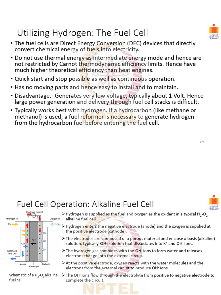 Week 12 Lecture 3 | PDF | Fuel Cell | Electrode