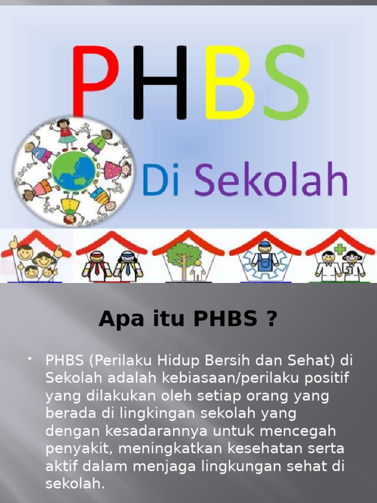 Ppt-Phbs Di Sekolah | PDF