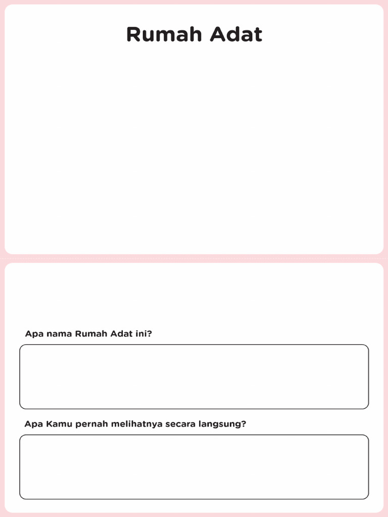 Pop Up Card Suku Bangsa (Kalbar) | PDF