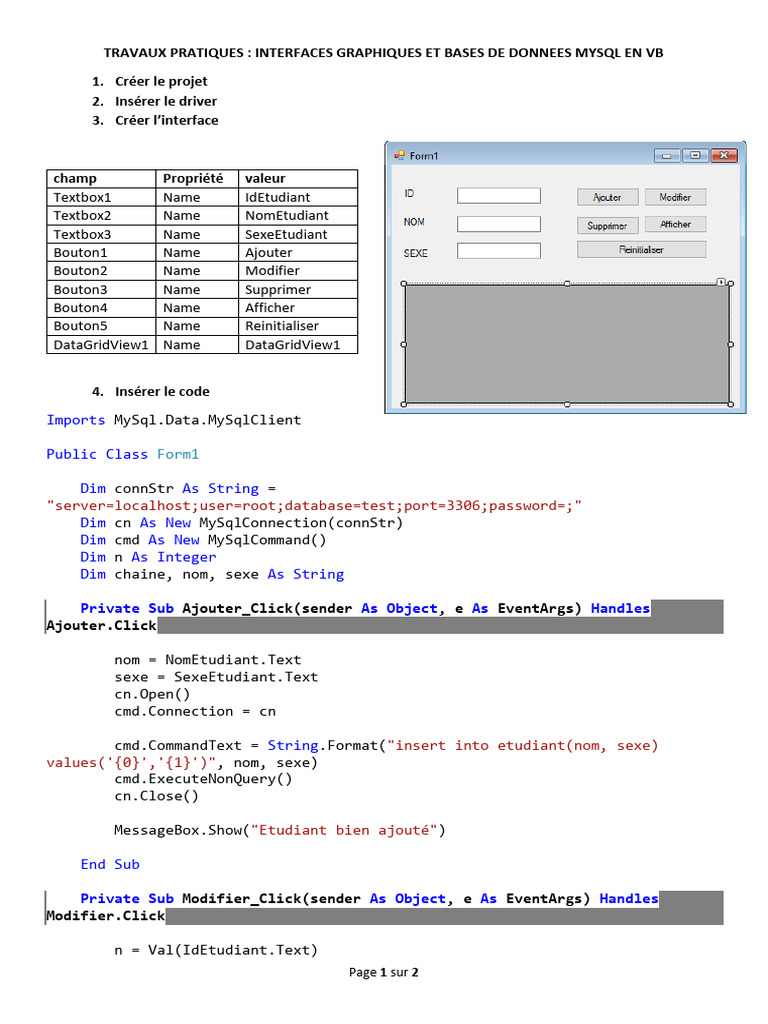 Tp Ihm Et Bd en Vb_020446 | PDF | Computer Data | Data Management