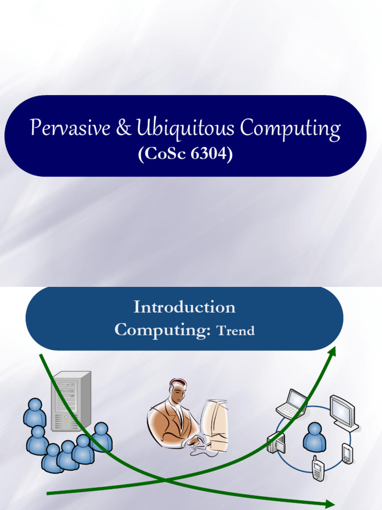 1 Pervasive Computing - Vision & Challenge | PDF | Computing | Embedded System