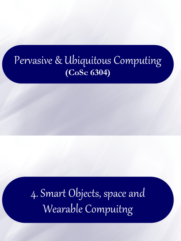 Lecture Slides For Topic 4 Complete | PDF | Computing | Computer Science