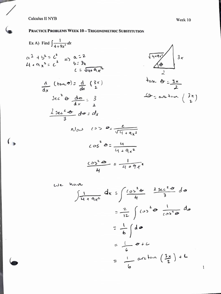 calc 2 week 10 | PDF