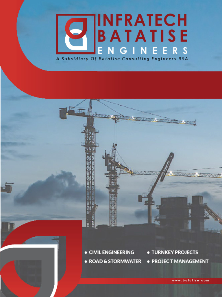 Infratech Batatise Eng Zim 06 2024 - Company Profile | PDF | Engineering | Consultant