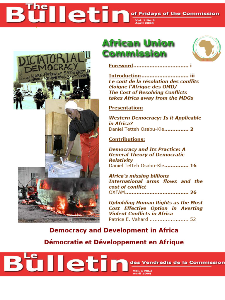 Democracy and Development in Africa | PDF | Democracy | Political ...