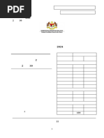 Peperiksaan Akhir Tahun Tingkatan 4 2022 MATEMATIK KERTAS 2 (1449/2) | PDF