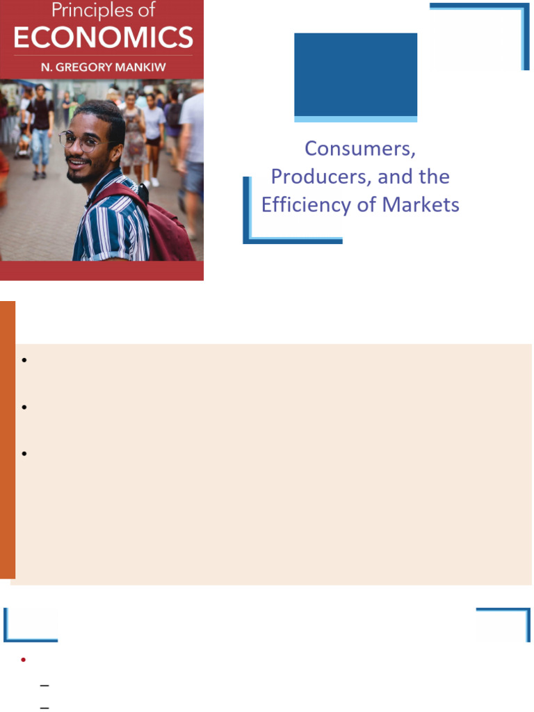 Session 4A Ch 07 Consumers, Producers, and the Efficiency of Markets ...
