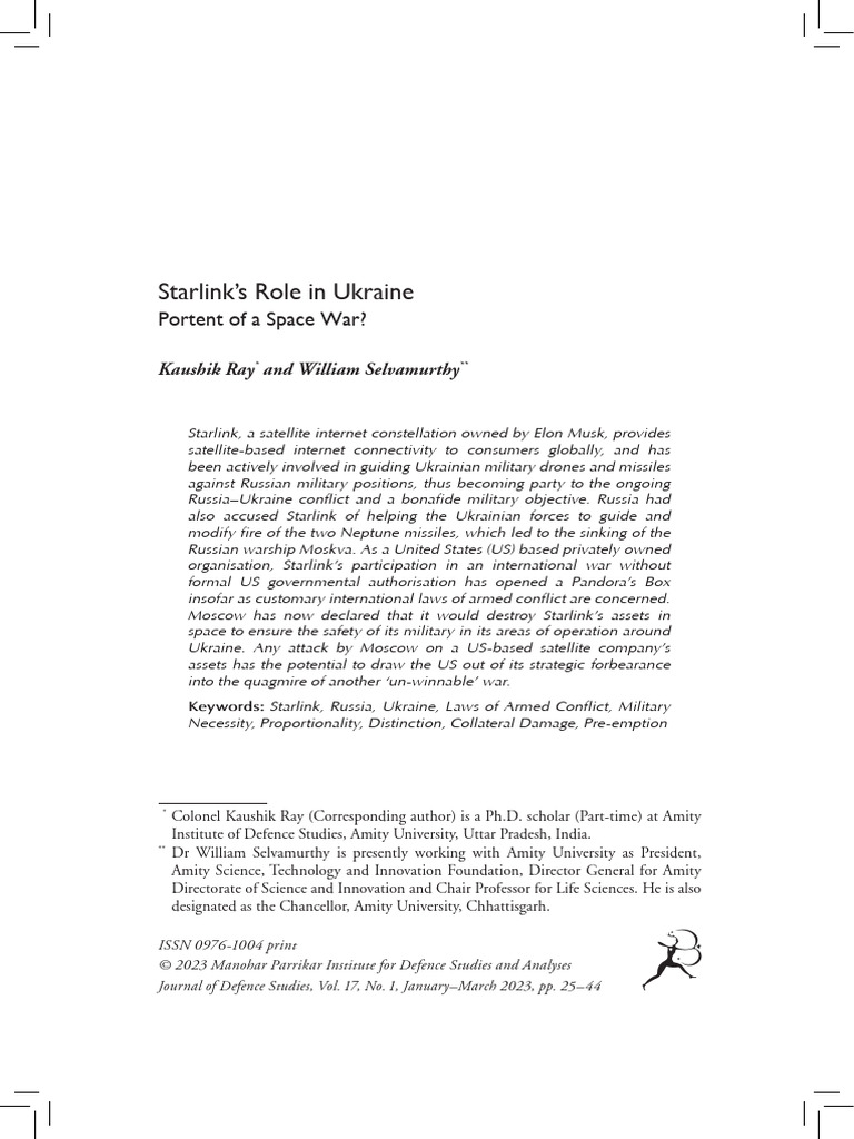 03 - 17 1 2023 Kaushik Ray - William Selvamurthy | PDF | International ...