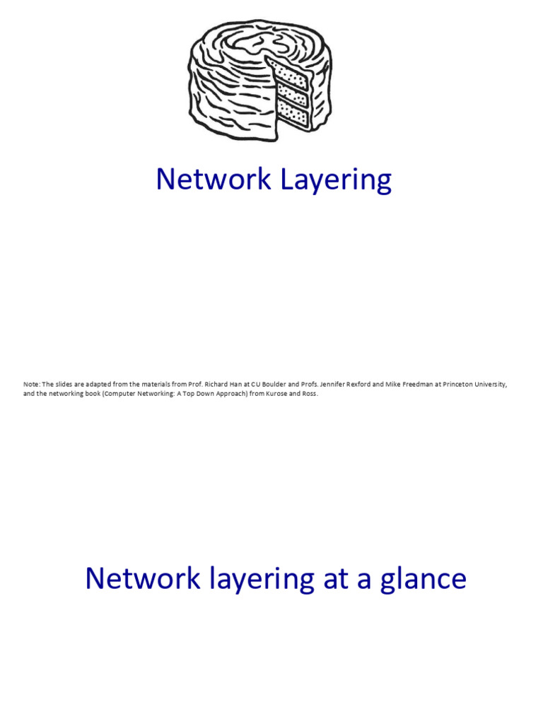 Lec02 Layering | PDF | Computer Network | Internet Protocols