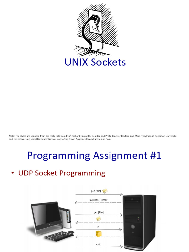 Lec03 Sockets | PDF | Port (Computer Networking) | Network Socket