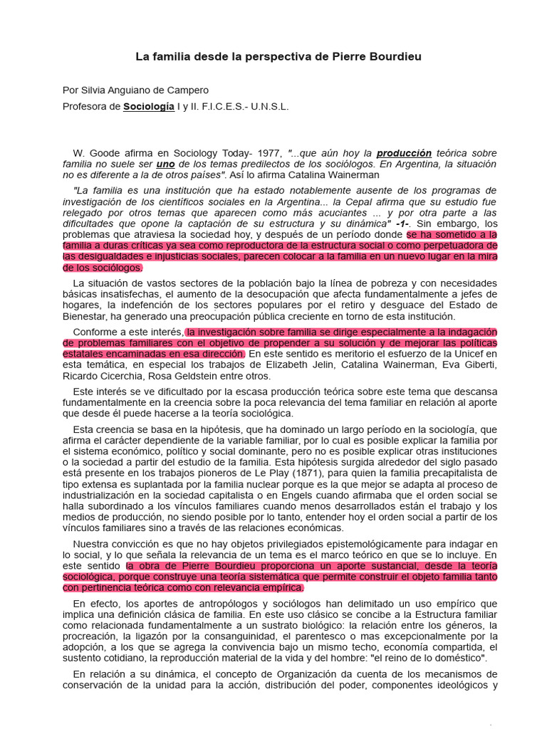 Cultura | PDF | Familia | Teoría