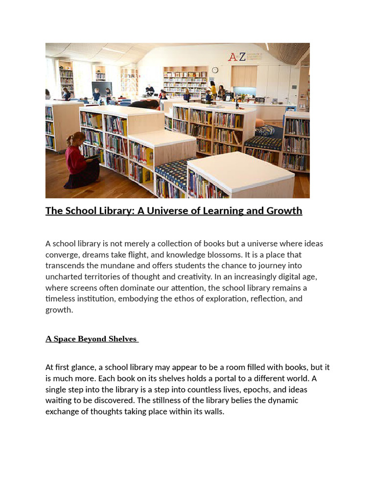 The School Library and Poverty | PDF | Poverty | Poverty & Homelessness
