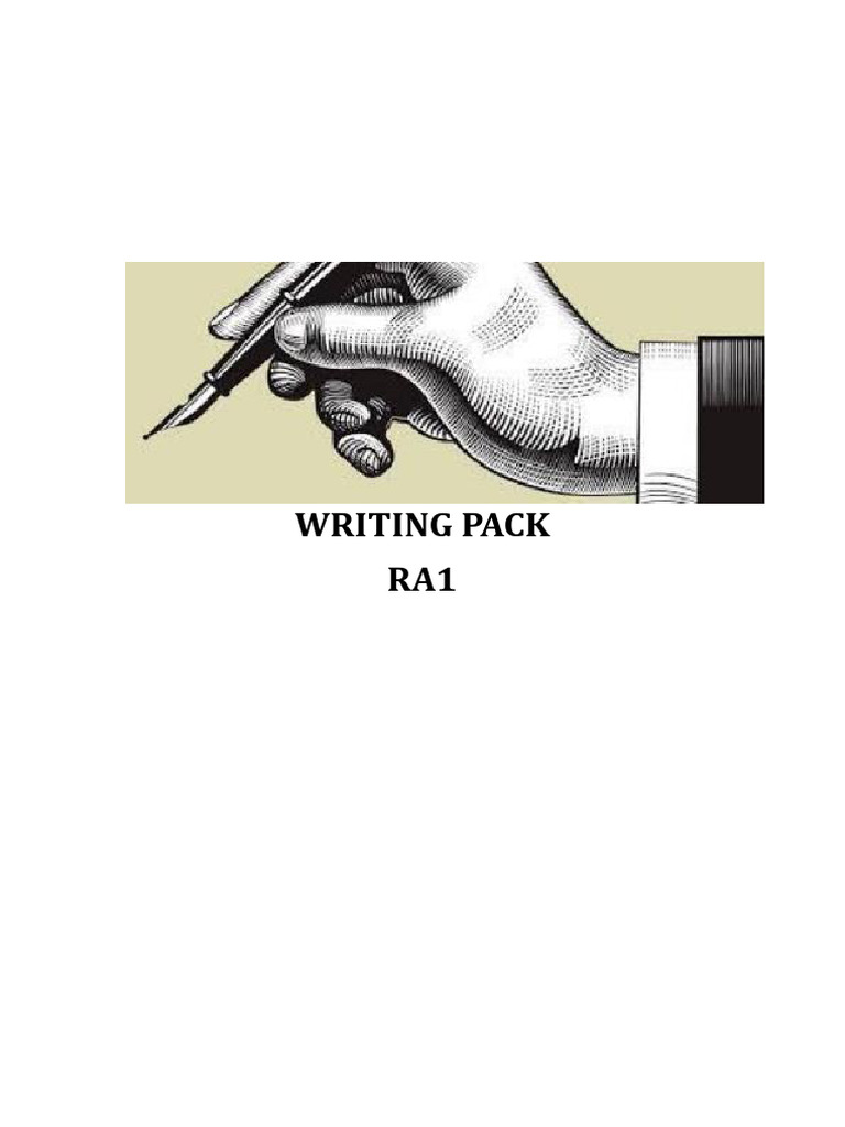 Ra1 Writing Pack | PDF | Istanbul | Lunch