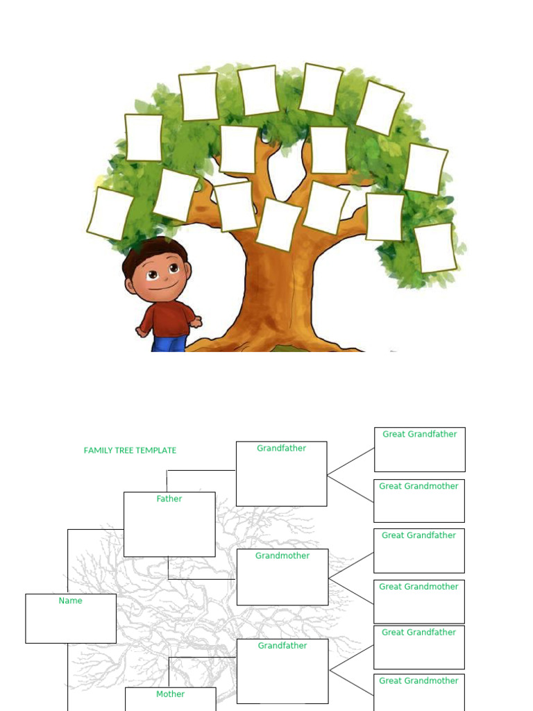 Family Tree Template Guide | PDF