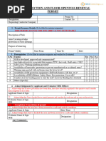 Excavation Work Permit Template | PDF