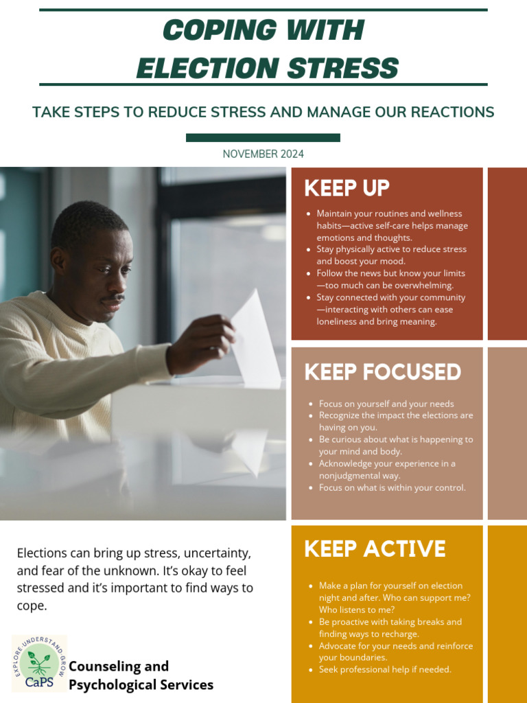 Coping With Election Stress | PDF | Stress (Biology) | Psychological ...