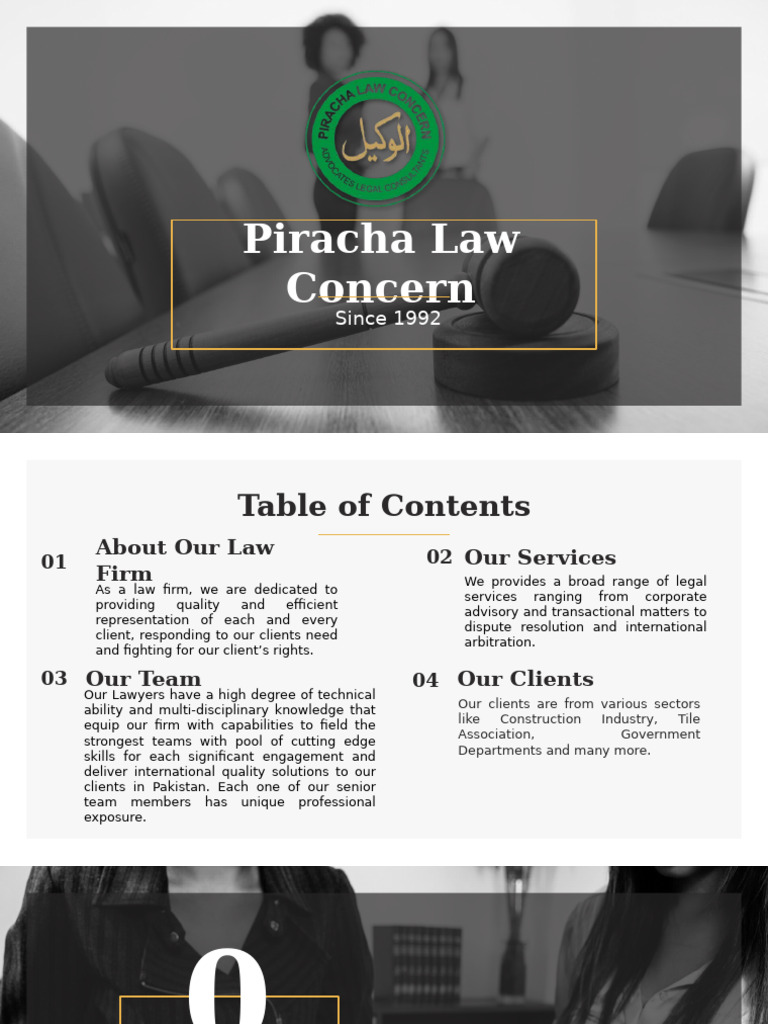 Piracha Law: Expert Legal Services in Pakistan | PDF | Taxes | Arbitration