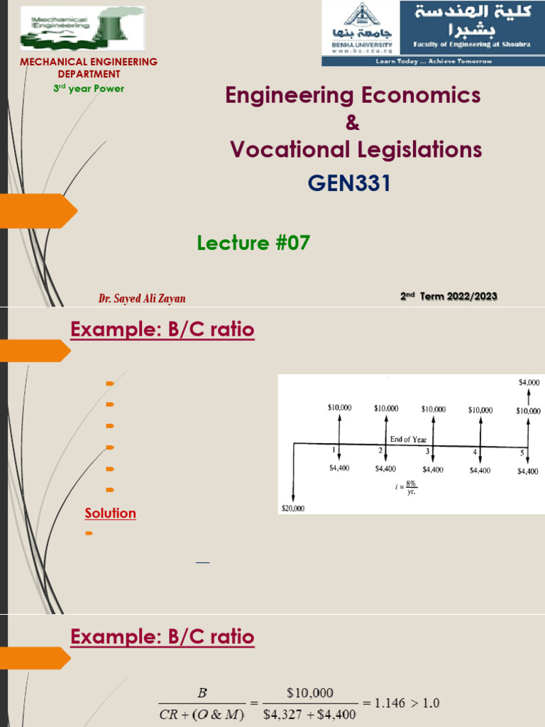 GEN331_Lecture 07_232 | PDF | Economies | Financial Accounting