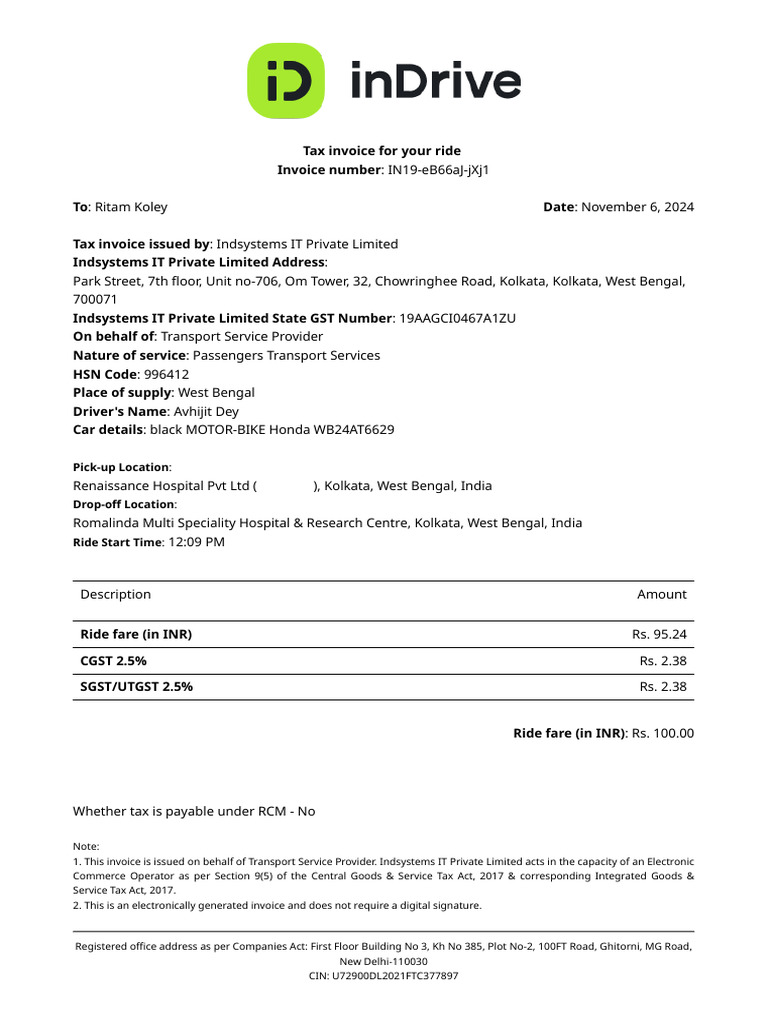 Receipt | PDF