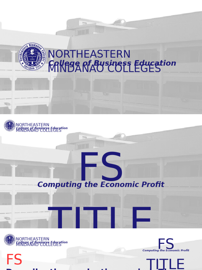 Bac1 Prefinal and Final Project Template | PDF | Income Statement | Economics