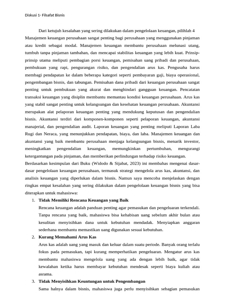 Dikusi (4) Pengantar Ilmu Administrasi Niaga | PDF