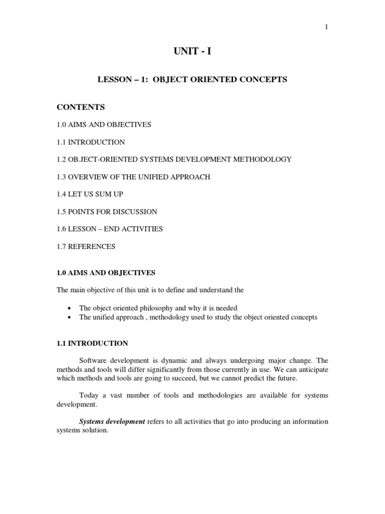 MSC - It - Object Oriented Analysis and Design | Download Free PDF | Inheritance (Object ...