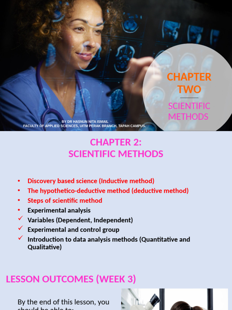Chapter 2 Notes Part 1 (Week 3) 3 | PDF | Experiment | Hypothesis