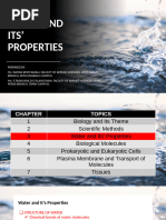 Water: The Universal Solvent Explained | PDF | Water | Properties Of Water