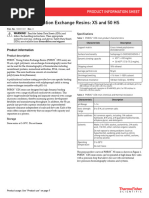 Poros 50 HQ Spec Sheet | PDF | Monoclonal Antibody | Chromatography