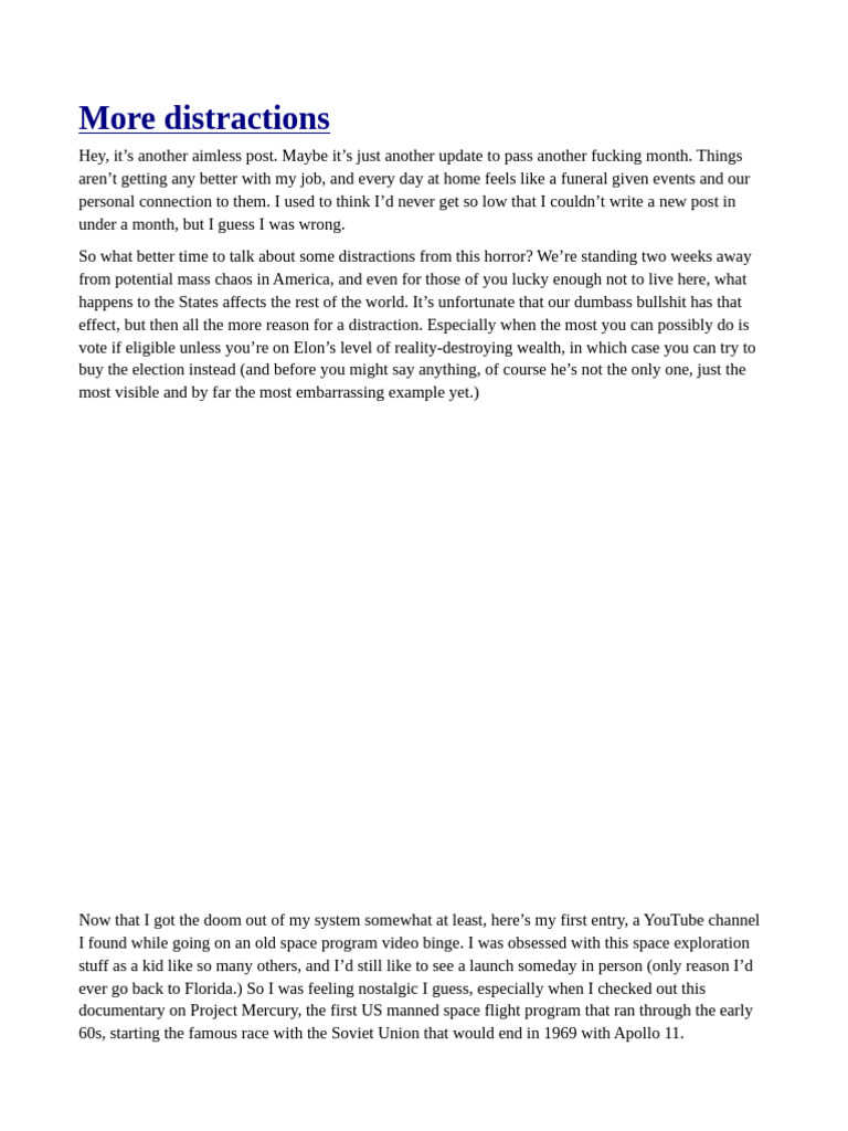 more distractions | PDF | Apollo Program | Spaceflight