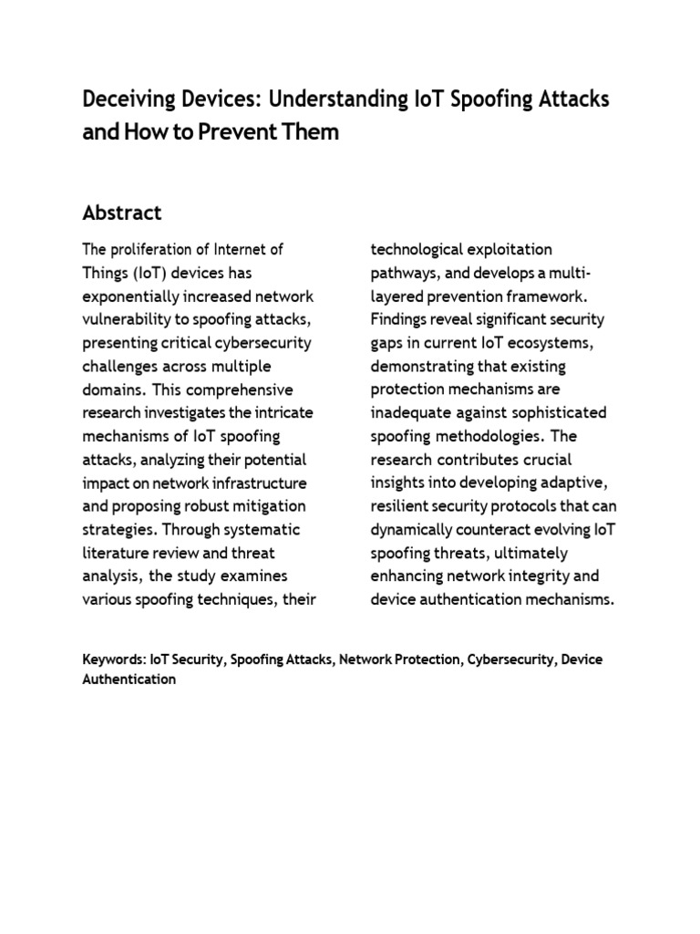 Research Final Version | PDF | Security | Computer Security