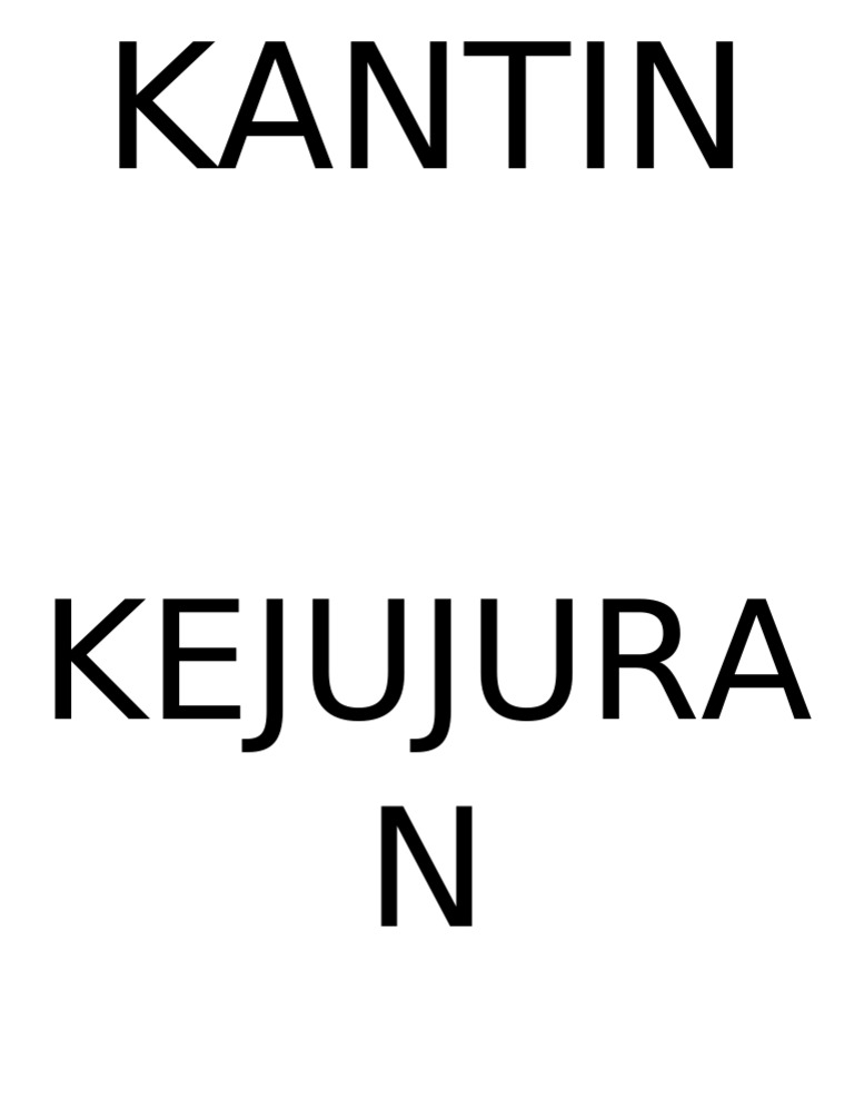 Kantin | PDF