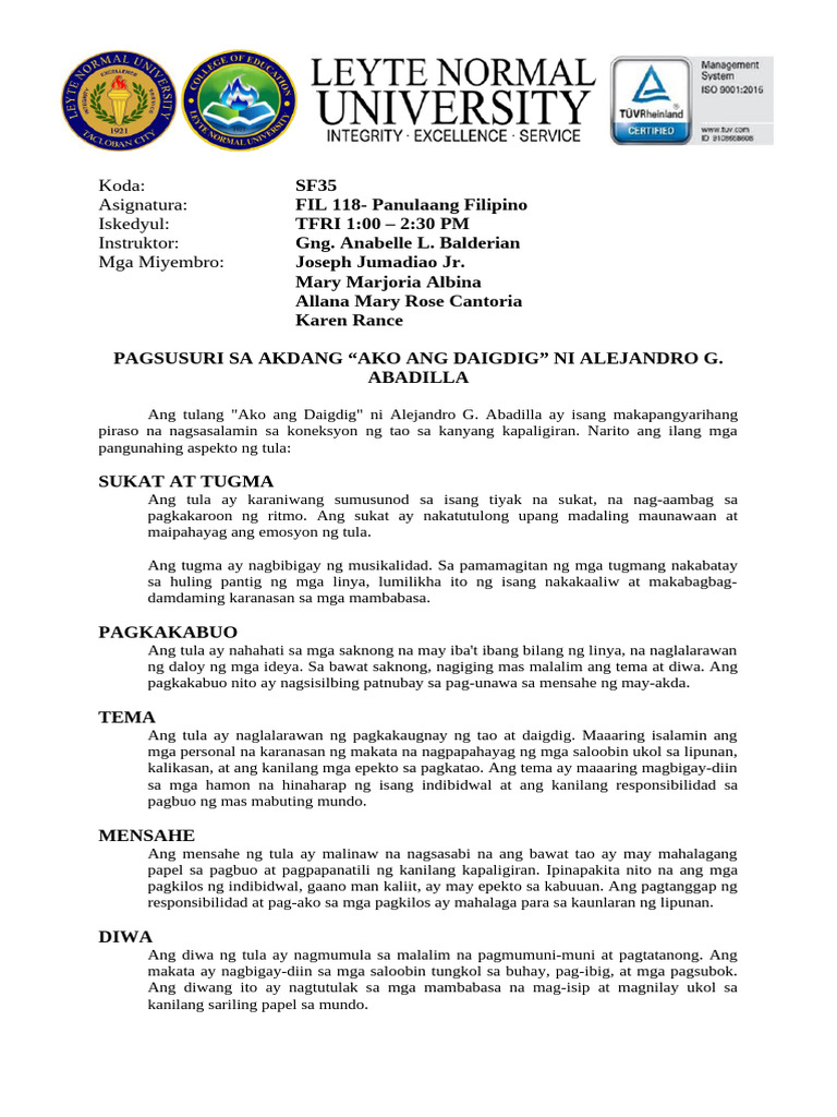 ALEJANDRO G. ABADILLA | PDF