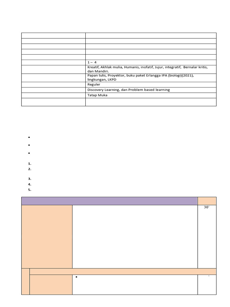 Modul Ajar 1 (Proses Klasifikasi) | PDF