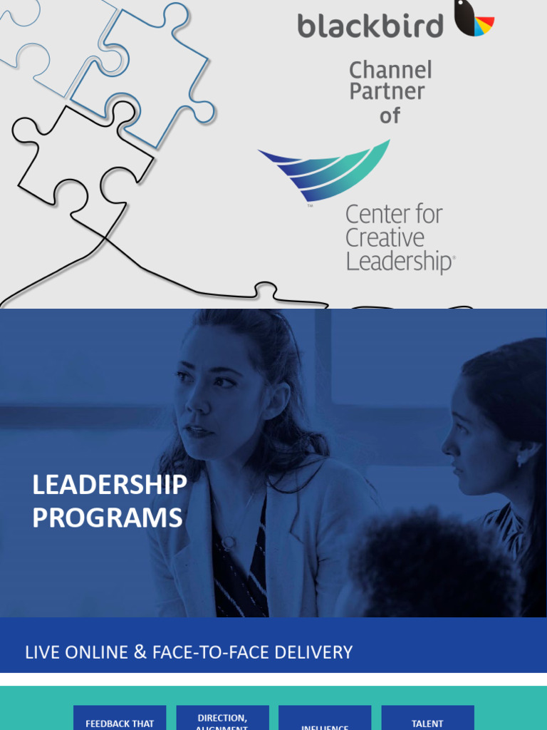 Blackbird CCL Workshops 2022 | PDF | Leadership | Accountability
