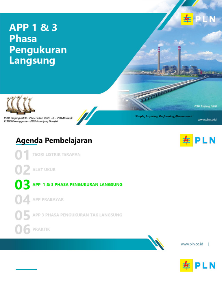 App 1 Phasa Dan 3 Phasa | PDF