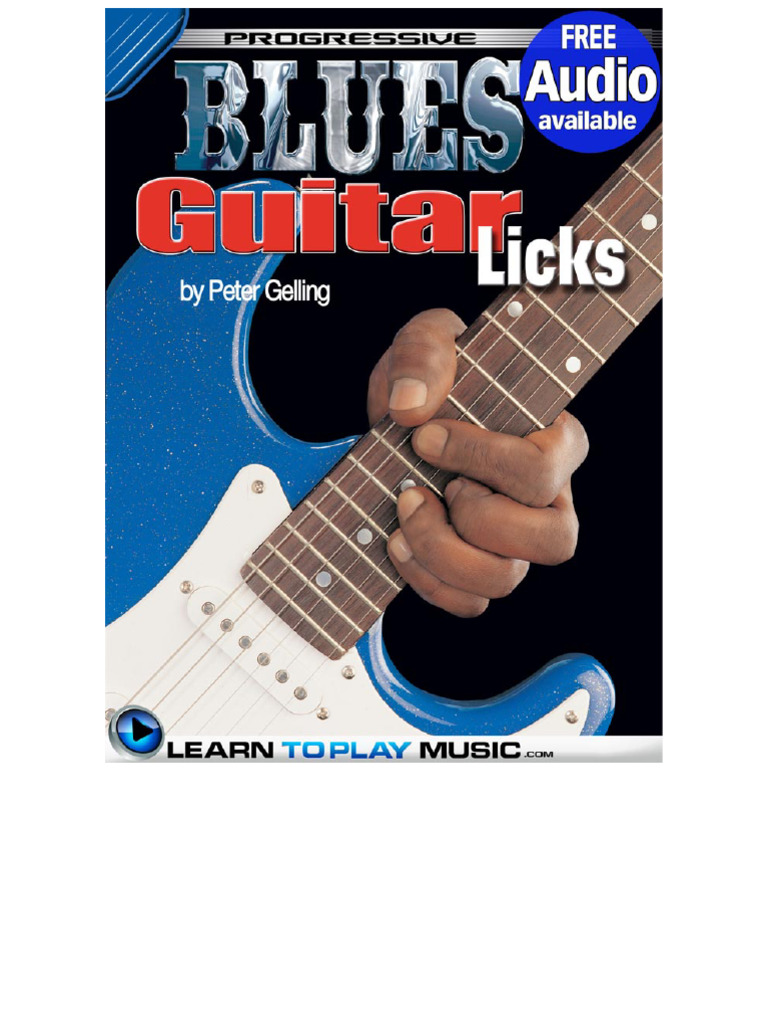 Progressive Guitar Licks | PDF | Guitars | Blues