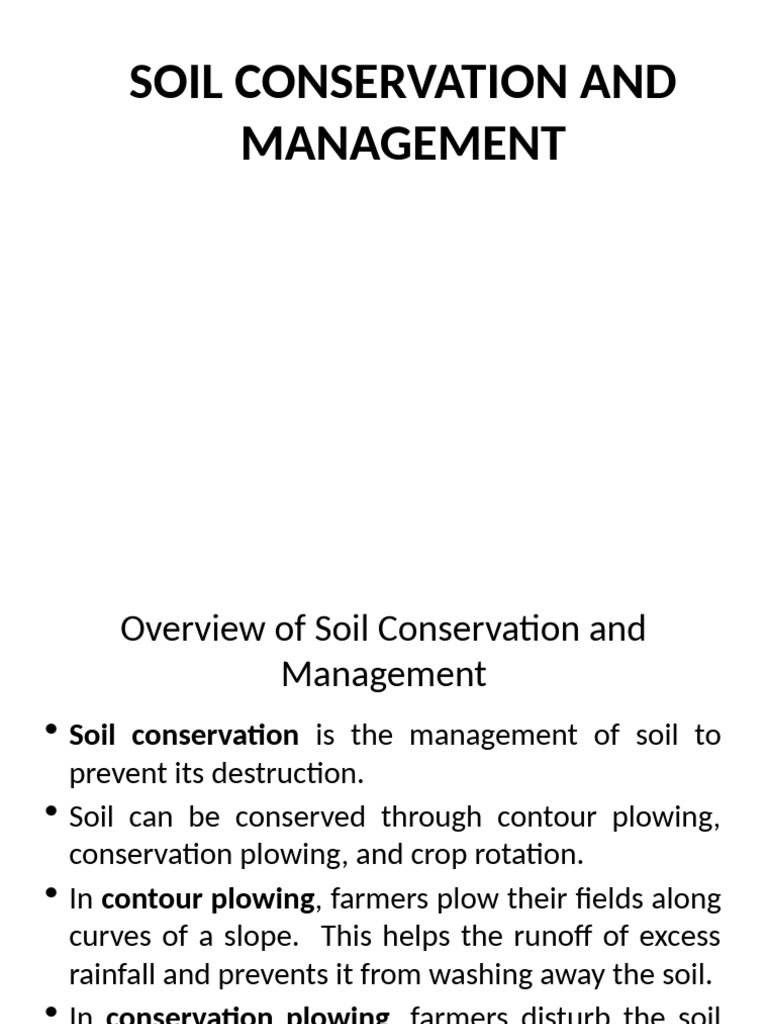 Presentation-2-Soil-Conservation | PDF | Surface Runoff | Erosion