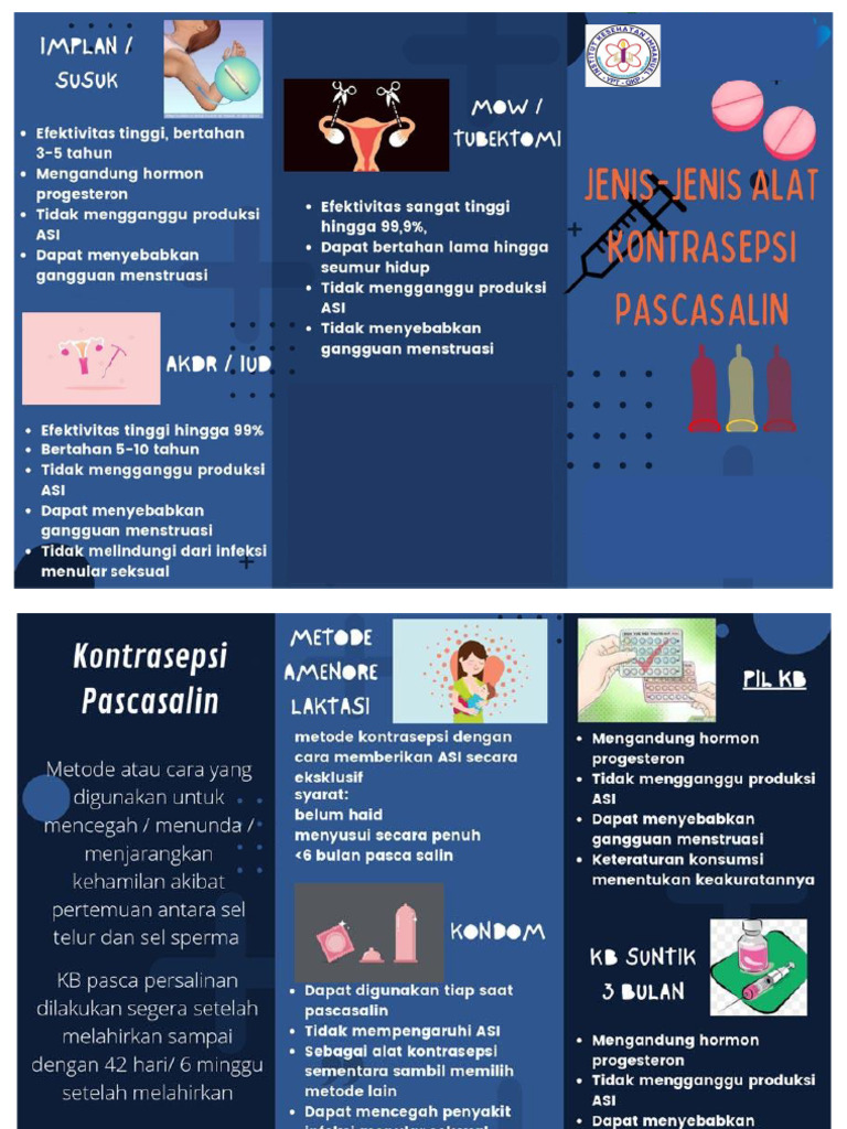 leaflet kontrasepsi | PDF