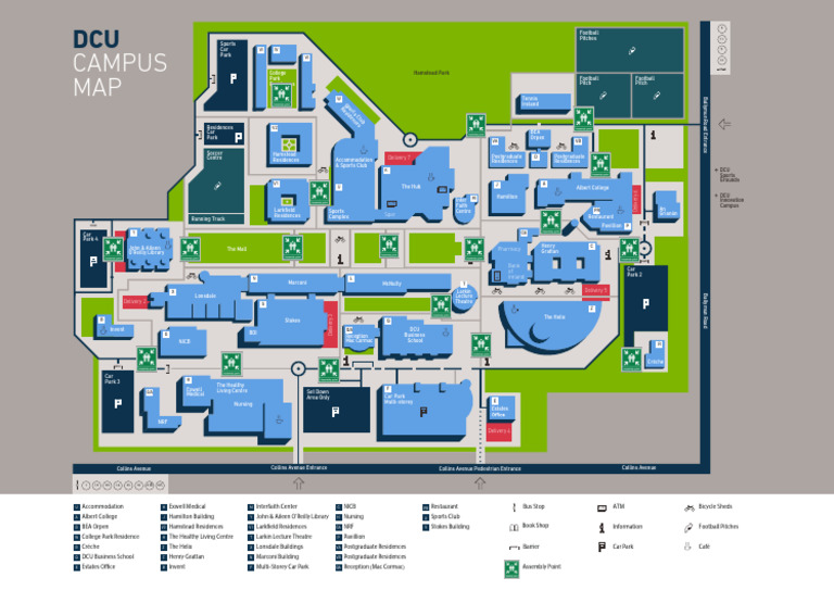 Dcu Gla Site Plan Assembly Locations 030918 | PDF | Transport
