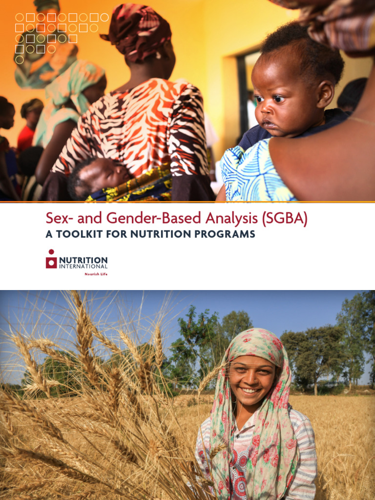 SGBA-Toolkit_Nutrition-International | PDF | Gender | Gender Studies SGBA-Toolkit_Nutrition-International | PDF | Gender | Gender Studies