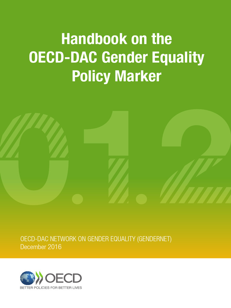 Handbook OECD DAC Gender Equality Policy Marker | PDF | Development Assistance Committee | Aids