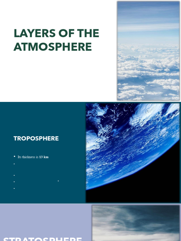 Atmosphere Layers for Students | PDF