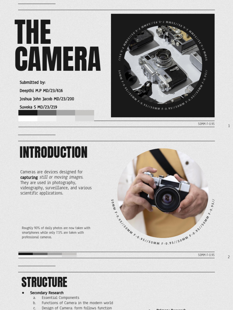 Redefining Cameras, Insights and Innovations | PDF | Camera | Digital ...