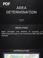 Area Computation: Double Meridian Distance Double Parallel Distance ...