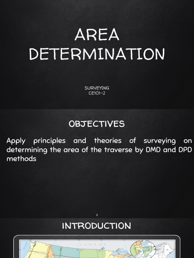 Ce101-2 Mo22 Area Determination | PDF | Area | Surveying
