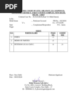 Case Information Format - Delhi District Court | PDF | Separation Of ...