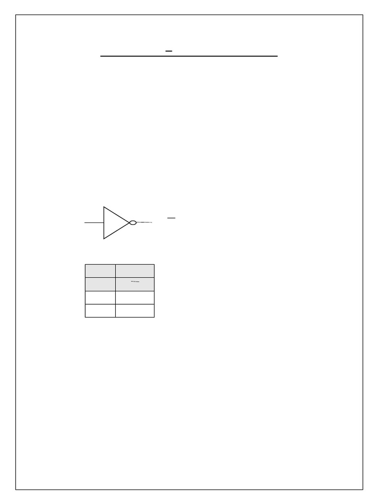3. LOGICAL GATE | PDF | Logic Gate | Electronic Circuits