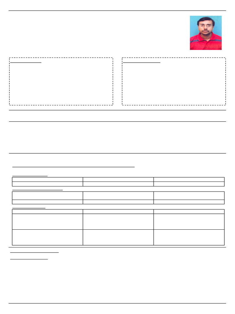 Proforma For Updating of Registration 171612 | PDF | Kolkata | Banking ...