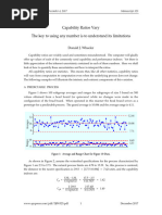 Minitab Capability Analysis Formulas | PDF | Standard Deviation ...